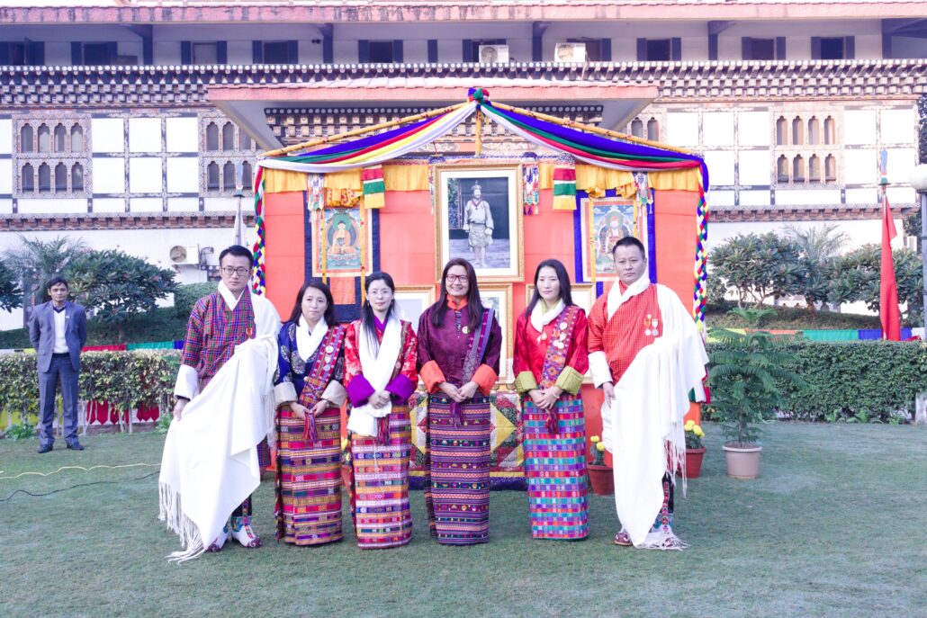 The Royal Bhutanese Embassy in New Delhi celebrated the 115th National ...