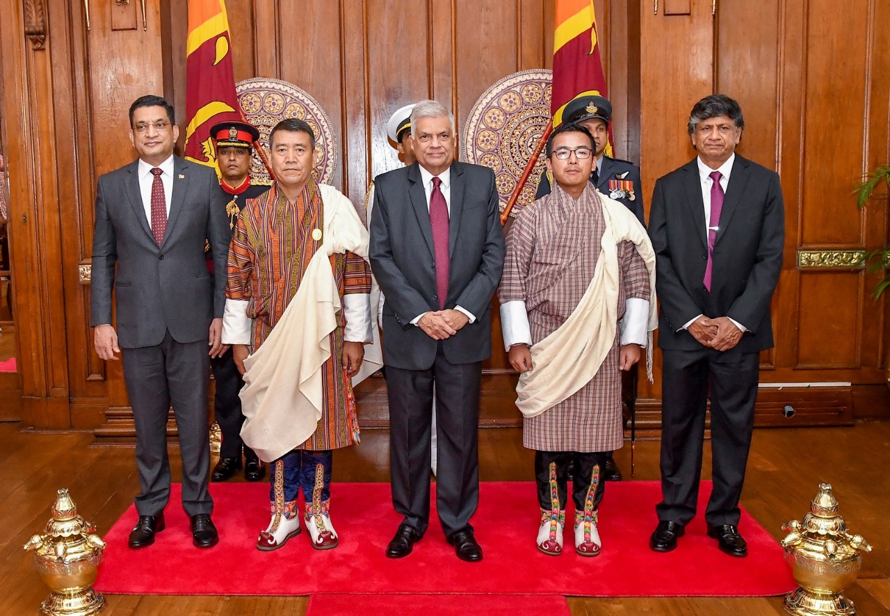 Bhutan’s Ambassador to Sri Lanka Mr. Rinchen Kuentsyl presented his ...